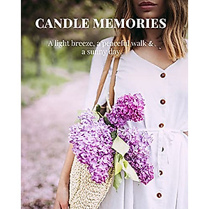 Veda Tinda Scent Candles for Home Scented, Lavender Vanilla Clove Jasmine Natural Beeswax Aromatherapy Glass Jar Candles for Relaxing, Candles Gifts Set for Women, 4-Pack Up 80 Hours Long Lasting