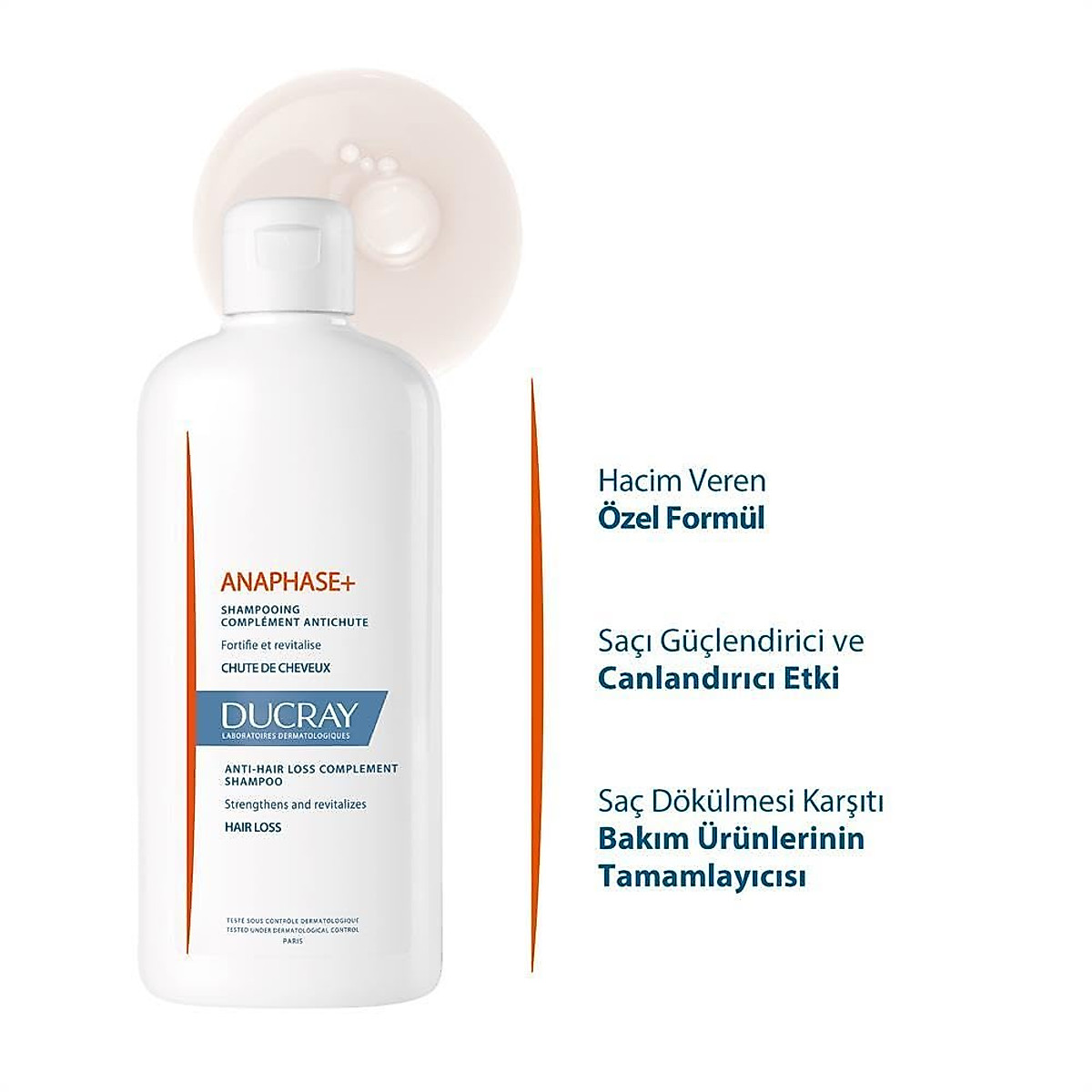 Ducray Anaphase+ Shampoo, 13.5 fl. oz.