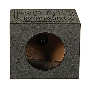 Q Power QBOMB 10" Sealed Car Subwoofer Sub Box Enclosure | QBOMB10S Single