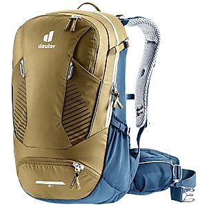 deuter Unisex – Adult's Trans Alpine 24 Bicycle Backpack, Clay-Navy, 24 L
