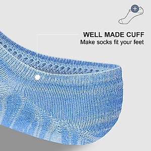 wernies No Show Men Socks, Low Cut Ankle Sock, Men Short Socks Casual Cotton Socks Size 11-13