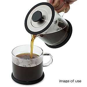 FORLIFE 827 Coffee Press, Clear, Black