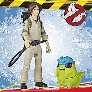 Ghostbusters Fright Features Trevor Figure with Interactive Ghost Figure and Accessory, Toys for Kids Ages 4 and Up, Great Gift for Kids