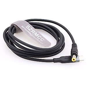 SZRMCC USB C Type-C to DC 5.5x2.5mm 12V PD Trigger Power Cable for KiPRO LCD Monitors cine Broadcast Radio Any 12V Device