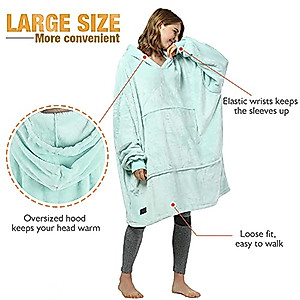 Catalonia Oversized Blanket Hoodie Sweatshirt, Wearable Fleece Pullover for Adults Men Women Teenagers Kids Wife Girlfriend