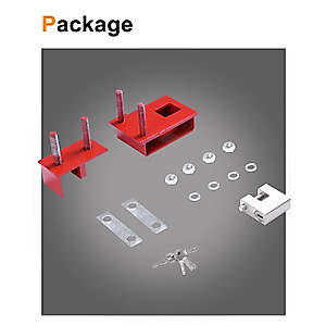 Autoholic Shipping Container Lock Box Bolt On Heavy Duty Shipping Container Accessories with Padlock & 5 Keys