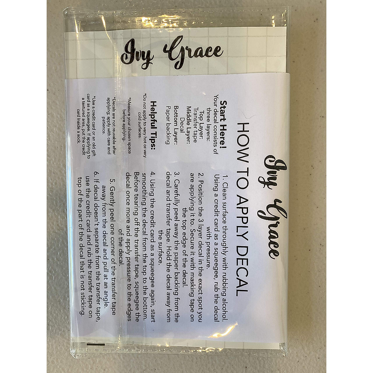 Vinyl Sticker Decal for Dishware Variety of Words to Choose from (Sticker Only) (Bread Box)