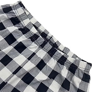 Women Black White Plaid We Are Family Christmas Pjs Matching Sets Xmas Holiday Pajamas for Adult Kids Baby Dog Xmas Family Sleepwear Home Loungewear M