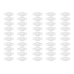 Simpli-Magic Reusable Face Mask, 50 Count (Pack of 1), White