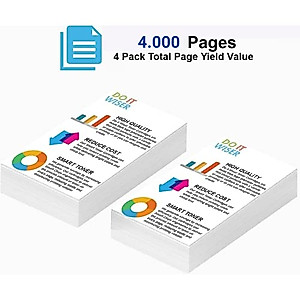 Do it Wiser Compatible Black Toner Cartridge for Brother TN315BK TN336 TN315 TN310 TN331 HL-L8350CDW HL-L8350CDWT HL-L8250CDN HL-4150CDN MFC-L8850CDW MFC-L8600CDW MFC-9970CDW - High Yield 4,000 Pages