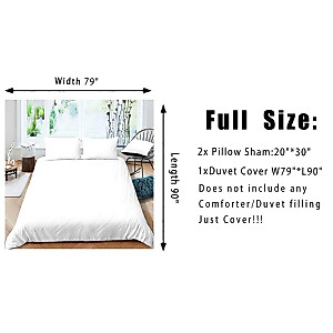 Feelyou Sea Waves Duvet Cover Blue Ocean Coastal Theme Bedding Set for Kids Boys Girls Beach Comforter Cover Soft Bedspread Cover Full Size