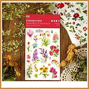 Rub on Transfers for Crafts, 16Sheets Mushroom Rub on Transfer Stickers Rub on Stickers Transfer Stickers Rub on Transfer Rub on Transfer Paper Rub on Decals Transfers for Crafts for Scrapbook DIY