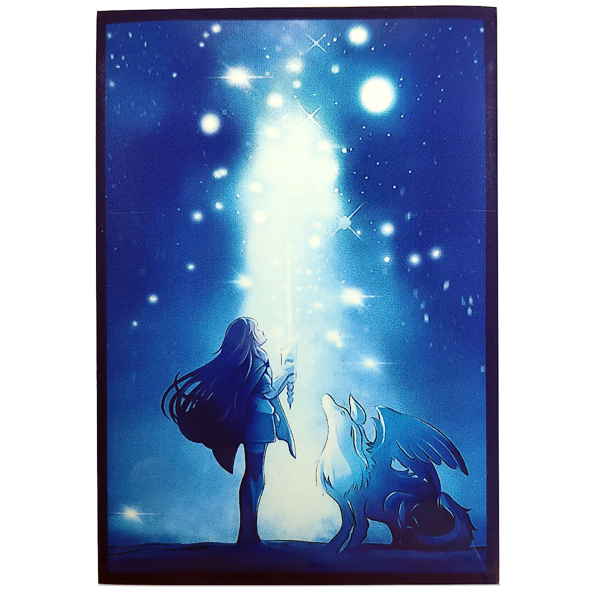 120ct (The World Legacy) Anime Top Loading Trading Card Sleeves Deck Protector for YuGiOh/Japanese Sized Cards 63x90mm(B01)