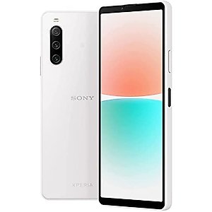 Sony Xperia 10 IV Dual SIM 128GB ROM + 6GB RAM (GSM only | No CDMA) Factory Unlocked 5G Smartphone (White) - International Version