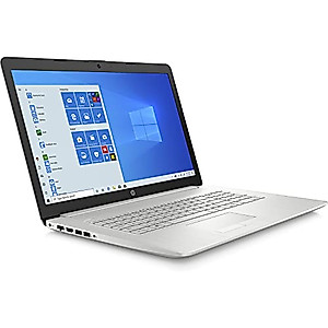 HP Laptop 17-BY4095CL 17.3" Touchsreen, Intel Core i5-1135G7, NVIDIA GeForce MX350, 12GB DDR4 RAM, 256GB SSD, 1TB HDD, Windows 10 Home, Natural Silver (Renewed)