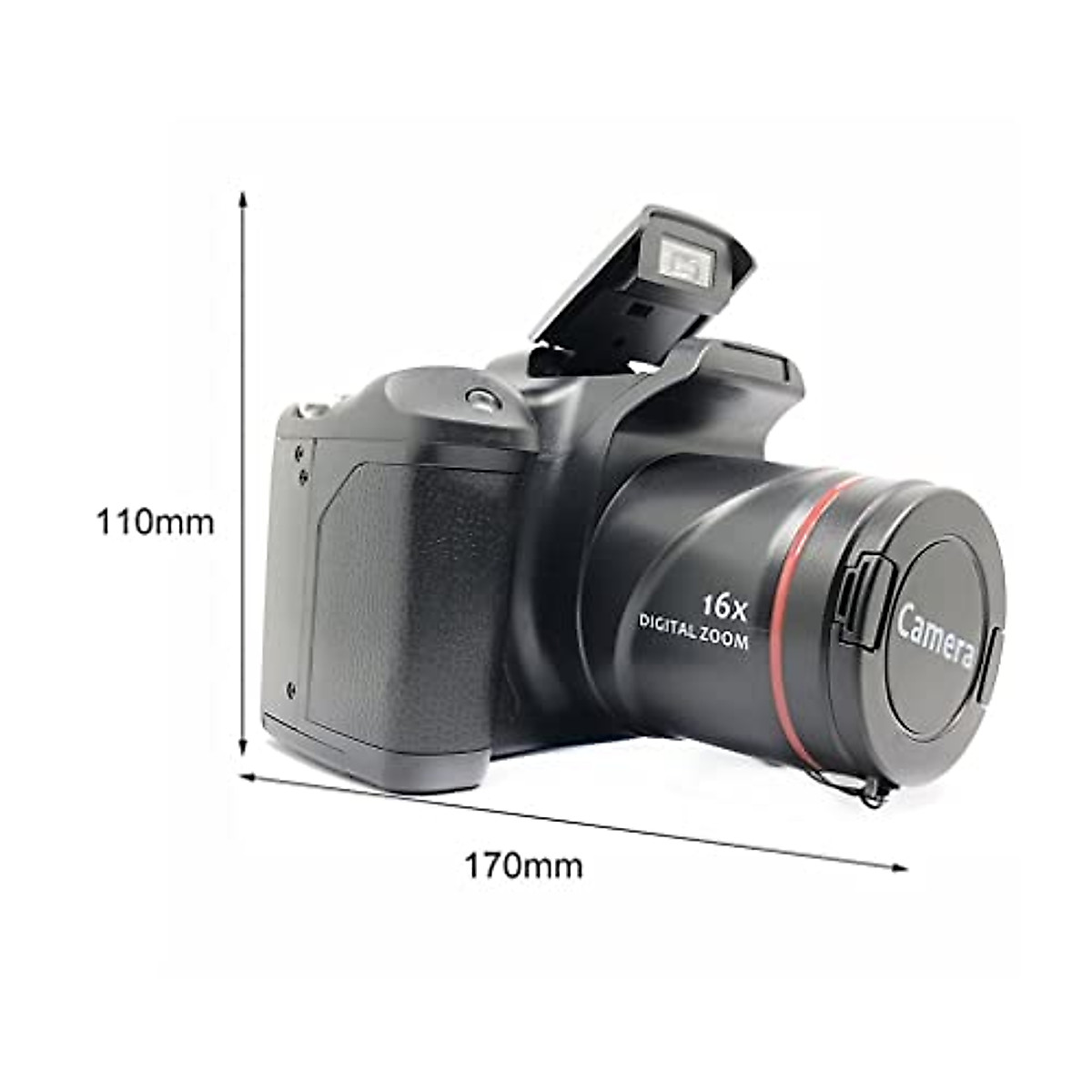 MEENE 1080P Digital Camera SLR 4X Digital Zoom 2.8 Inch Screen 3mp Maximum 12MP Resolution 720P TV Out for PC Video
