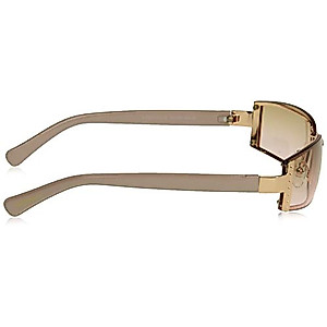 SOUTHPOLE Women's 1022SP Slim Retro Metal UV400 Protective Rectangular Sunglasses. Cool Gifts for Her, 51mm, Rose Gold, 51 mm