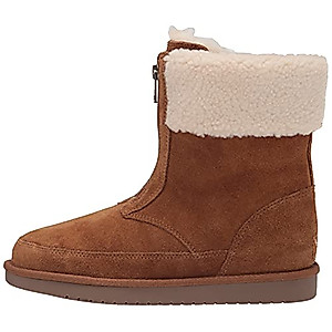 Koolaburra by UGG Unisex-Child K Lytta Short Boot, Chestnut, 4 Big Kid