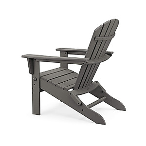 POLYWOOD South Beach 3-Piece Adirondack Chair Set with Side Table