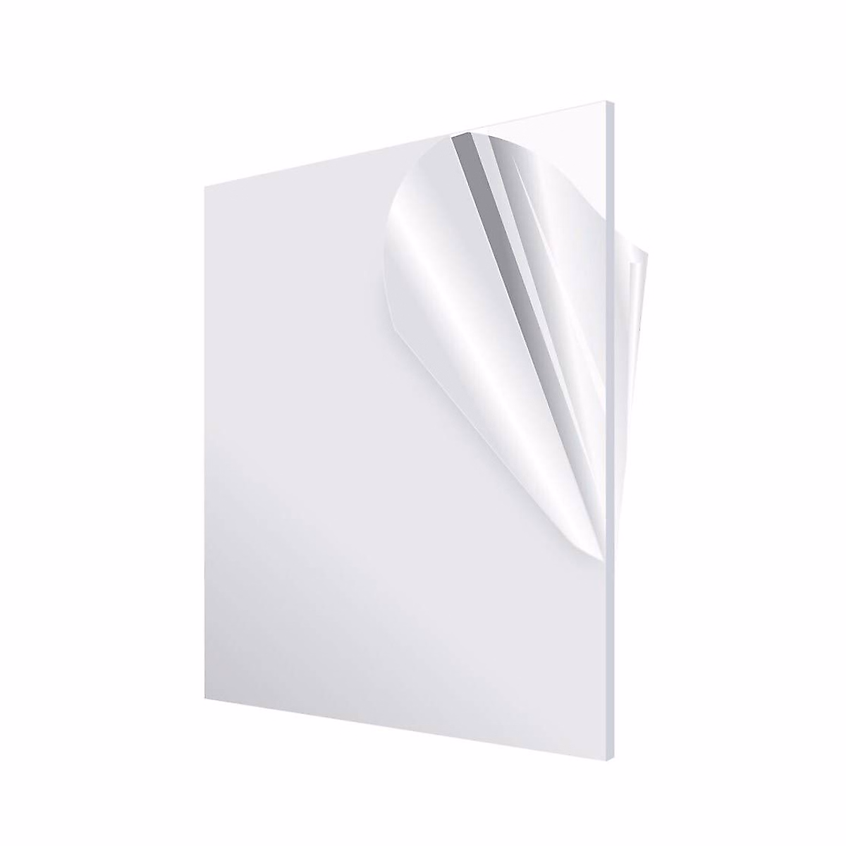 Acrylic Plexiglass Plastic Sheet 0.125” - 1/8" x 24" x 48” Clear