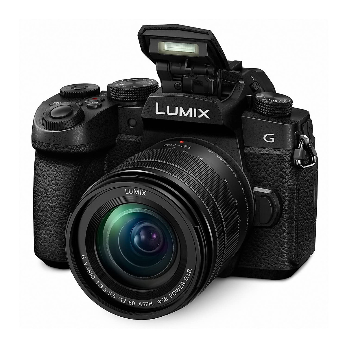 Panasonic LUMIX G95 20.3MP Mirrorless Camera with 12-60mm f/3.5-5.6 MFT Lens (Certified Refurbished) (Renewed)
