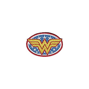 Tervis Wonder Woman Tumbler with Emblem and Blue Lid 24oz, Clear