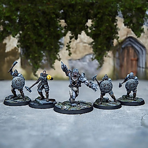 Modiphius Entertainment The Elder Scrolls: Call to Arms - Dawnguard Core Set - 5 Unpainted Resin Figures
