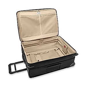 Briggs & Riley Uprights, Black, 26-inch Baseline Medium Checked Expandable