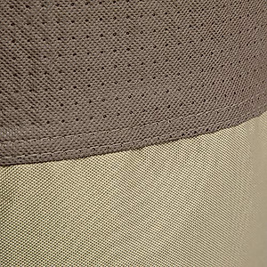 Duck Covers Elegant Waterproof 52 Inch Rectangular Patio Ottoman/Side Table Cover