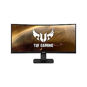 ASUS TUF Gaming VG35VQ 35” Curved HDR Monitor 100Hz Uwqhd (3440 X 1440) 1ms FreeSync Eye Care DisplayPort HDMI USB HDR10