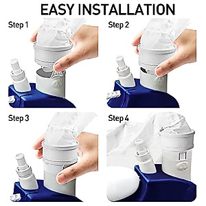 JamBer Nylon Mesh K13 Pool Cleaner Bags,Bag Zipper Replacement for Polaris 280 & 480 Pool Cleaner All Purpose Filter Bag for 280 Polaris Replacement Bags,Pool Cleaner Replacement Part K16, 2 Pack