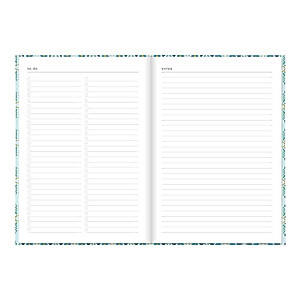 Letts Morocco Weekly/Monthly Planner, 12 Months, January to December, 2024, Sewn Binding, A5 Size, 8.25" x 5.875", Multilingual, Sky (C082391-24)