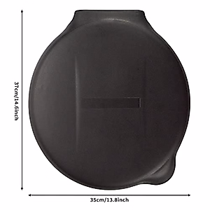 Sailortenx Bucket Toilet Seat with lid,5 Gallon Luggable Loo Bucket Toilet Seat-Portable Toilet Seat for Camping Toilet Bucket Outdoor Boating for Bucket Toilet Lid