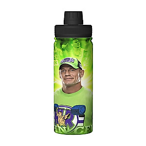 LUNKIND John Boxer Cena 18oz Stainless Steel Insulated Tumbler Sports Water Bottle Hot and Cold Travel Cup