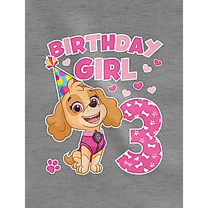Birthday Girl Paw Patrol Skye 3rd Birthday Toddler Kids Sweatshirt 3T Black