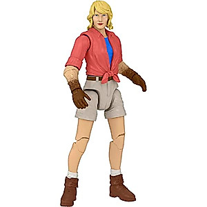 Mattel Jurassic World Hammond Collection Dr Ellie Sattler, Jurassic Park Character Premium Authentic Figure, 3.75 Inch Scale 16 Articulations, 8 Years & Up