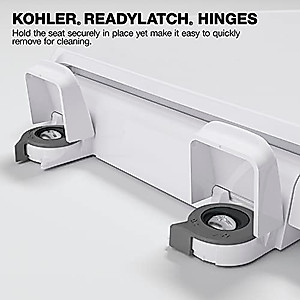 Kohler K-2599-RL-0 Transitions NIGHTLIGHT ReadyLatch QuietClose Elongated Toilet Seat, White