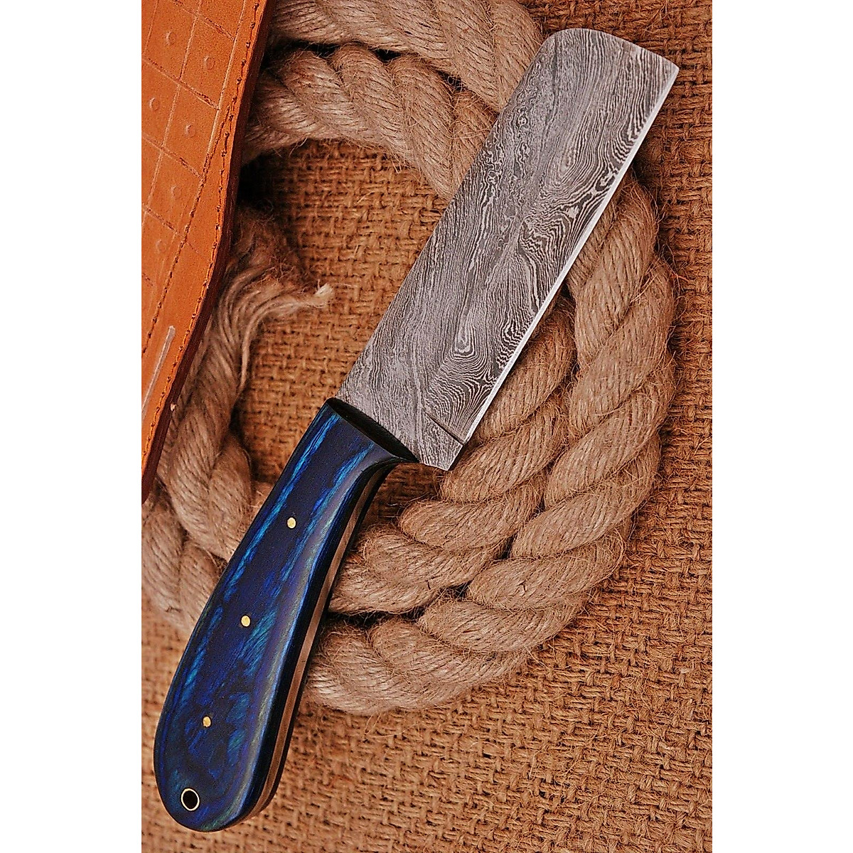 Handmade Bull Cutter knives Use for Hunting Castration and skinning Knife (BSCK-BC-906)