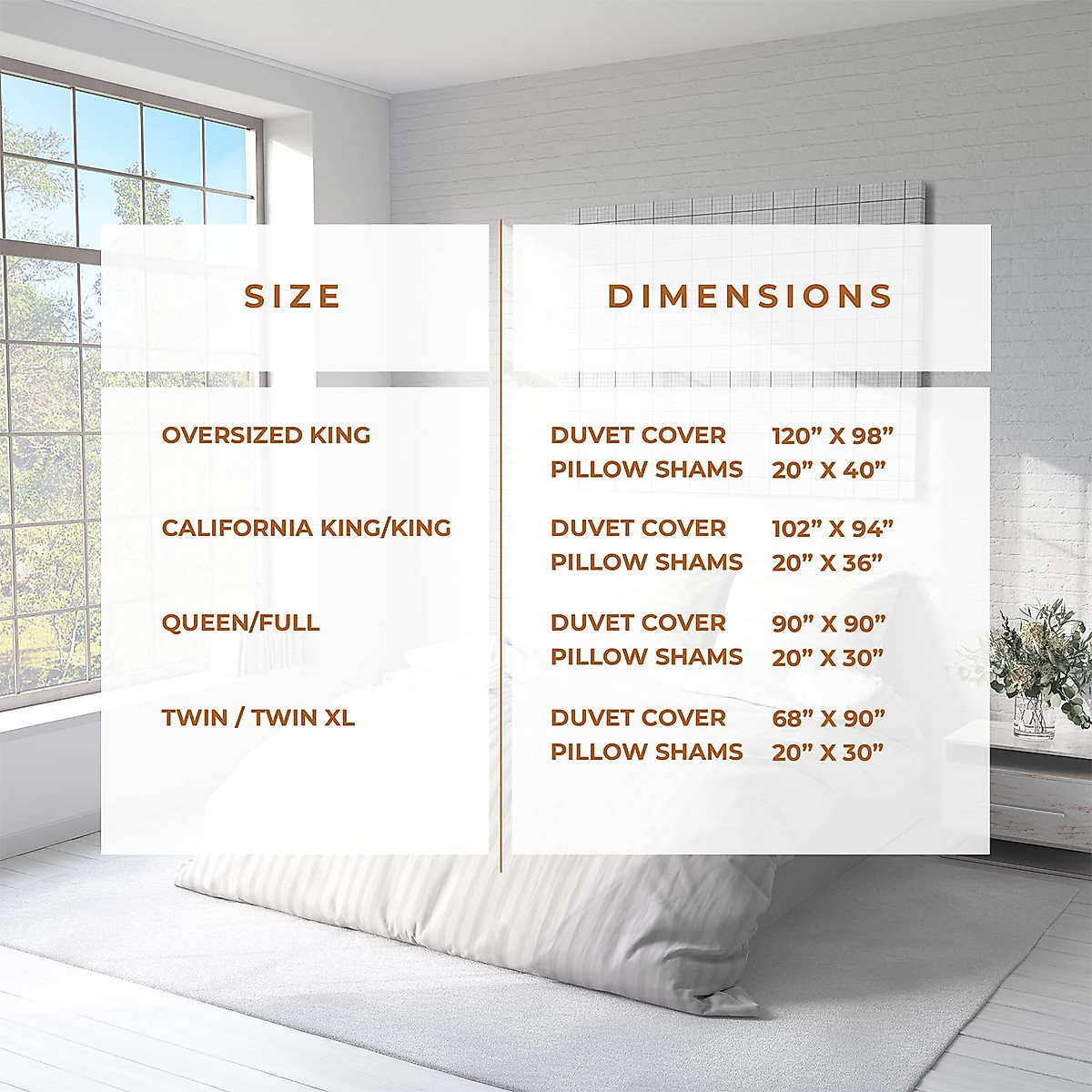 Kotton Culture 1000 Thread Count Striped Duvet Cover - California King 3 Piece Duvet Set 100% Egyptian Cotton Breathable All Season with Zipper & Corner Ties Soft Comforter Cover - White