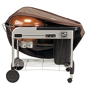 Duck Covers Essential Waterproof BBQ Grill Cover for Weber 54 Inch