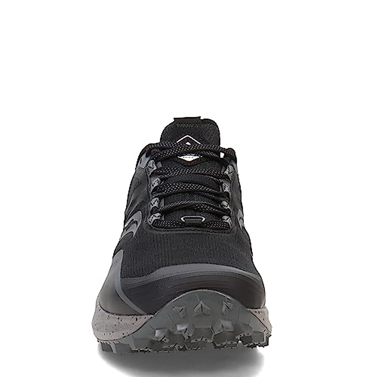 Saucony Men's Peregrine 12 Trail Running Shoe, Black/Charcoal, 11 Wide