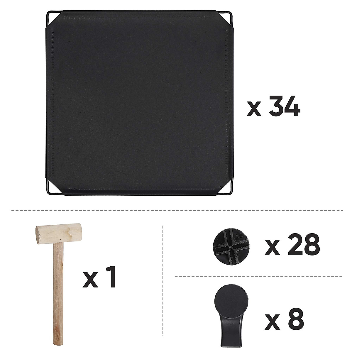 ZenStyle Closet Organizers and Storage 9 Cube Shelves Plastic Stackable Multifunctional DIY Modular Closet Cabinet for Bedroom Living Room Office, Black