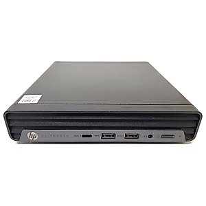 HP EliteDesk 800 G6 Mini Desktop Computer - 10th Gen Intel Core i7-10700T 8-Core up to 4.5 GHz Processor, 16GB DDR4 RAM, 512GB NVMe SSD, Intel UHD Graphics 630, Wi-Fi 6 + Bluetooth 5.1, Windows 11 Pro