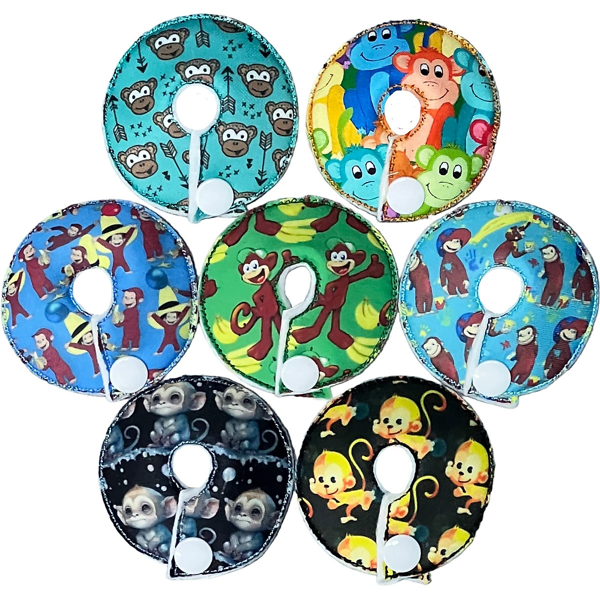 G-tube / Enteral Feeding 7 Pack Pads (Monkeys)