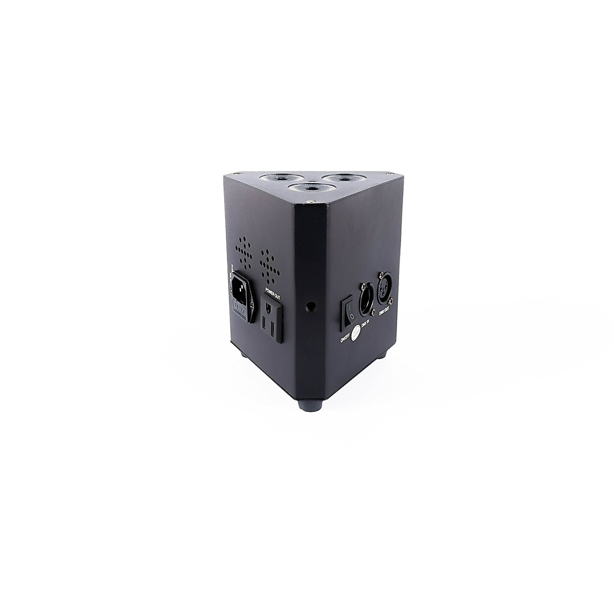 Colorkey, CKU07-2040, Colorkey TrussPar QUAD 3 Black, a lightweight and compact par fixture