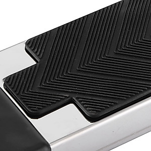 Pool Ladder Steps Replacement, 304 Stainless Steel Thickened Ladder Pedal with Nonslip Rubber Pad, Swimming Pool Ladder Steps for Hot Spring Pool