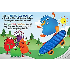 Kindness Monster - Silicone Touch and Feel Board Book - Sensory Board Book
