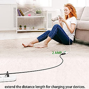 Ruaeoda USB 3.0 Extension Cable 20 Ft, USB 3.0 Type A Male to Female Long USB Extension Cable SuperSpeed 22 AWG Braid USB to USB Cable