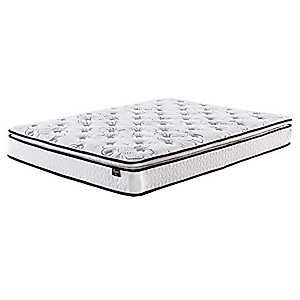 Signature Design by Ashley, Bonnell 10 Inch Gel Foam Firm Pillowtop Mattress, Queen