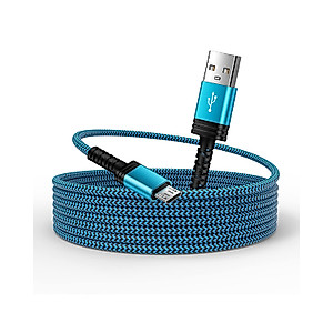 AILKIN Micro USB Cable 6ft Long, Best Replacement USB to Micro-USB Android Cord Fast Charging for Kindle Fire Tablets and Kindle E-Readers Kindle Paper White, HD, HDX, 7, 8, 10